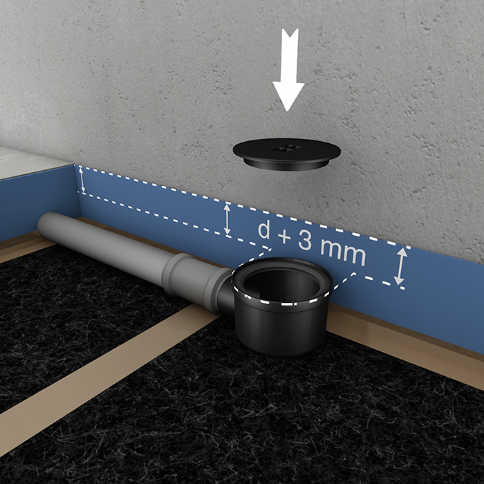 Shower floors - A strong connection